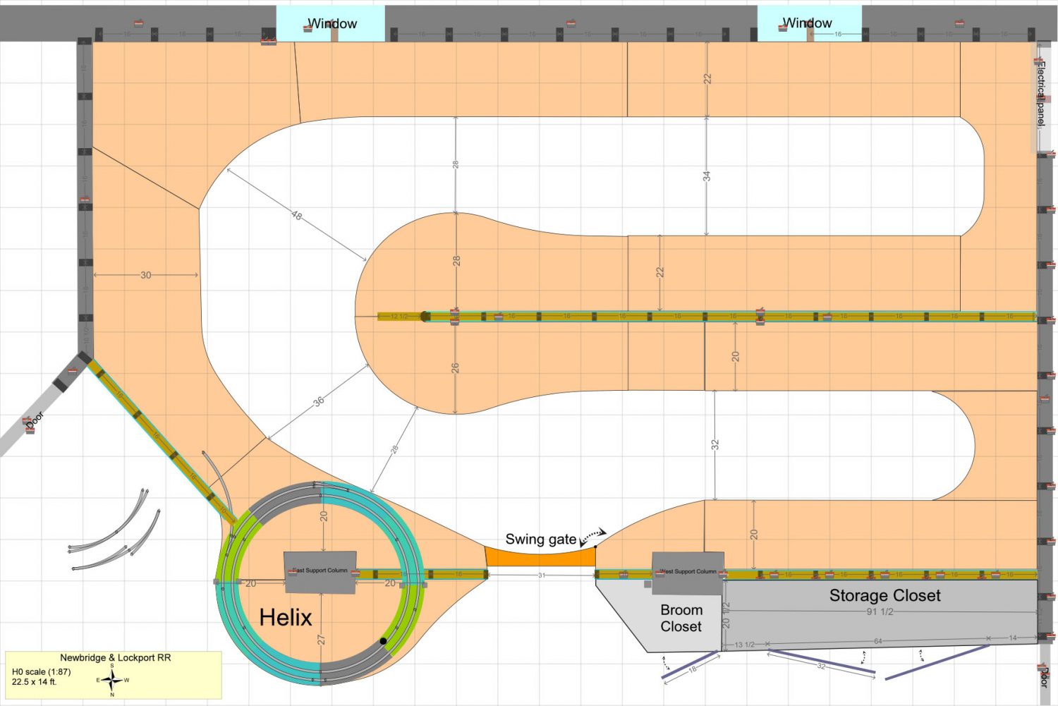 Layout shape under construction – Trains Luvr